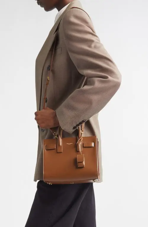 Saint Laurent Nano Sac De Jour Tote - Fox