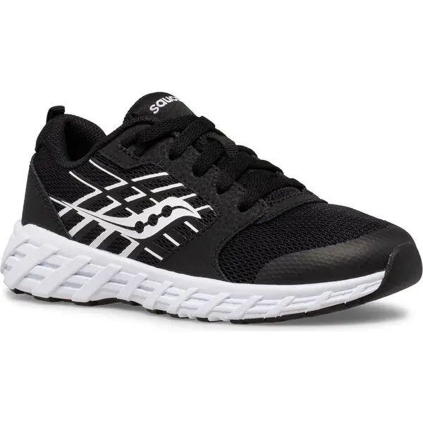 Saucony Wind 2.0 Water Repellent Sneaker - Black/white