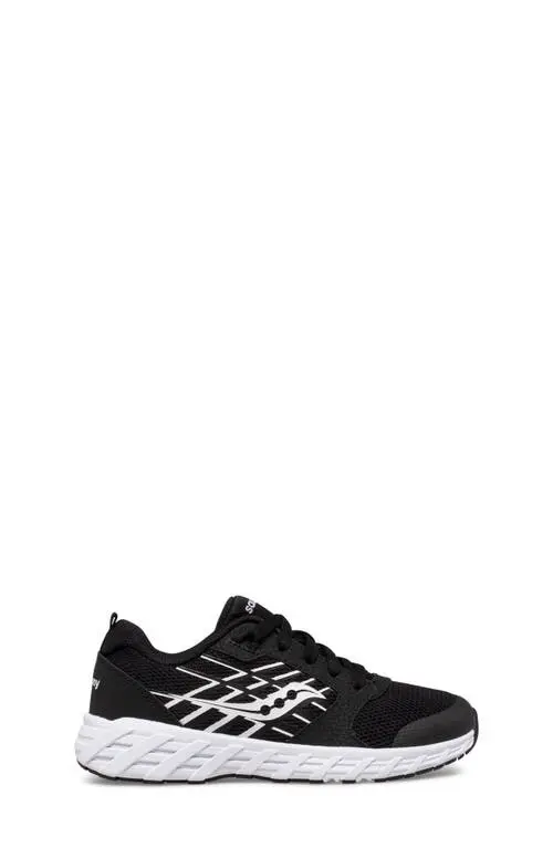 Saucony Wind 2.0 Water Repellent Sneaker - Black/white