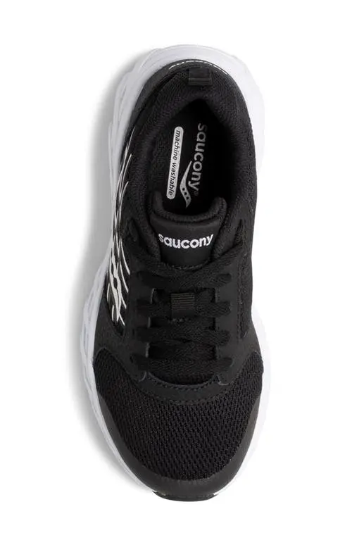Saucony Wind 2.0 Water Repellent Sneaker - Black/white