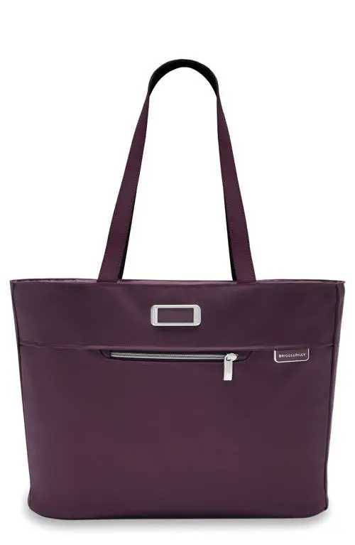 Briggs & Riley Baseline Traveler Tote - Plum