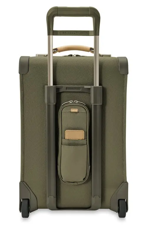 Briggs & Riley Baseline Essential 22-inch Expandable 2-wheel Carry-on Bag - Olive
