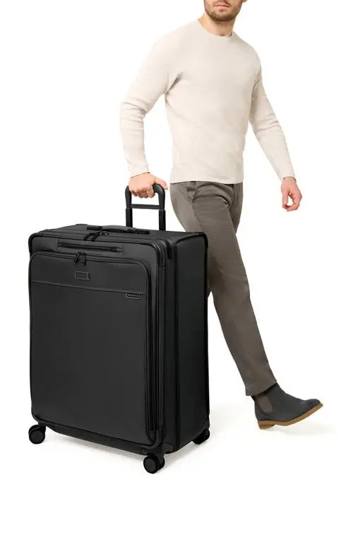 Briggs & Riley Extra Large Expandable Spinner Suitcase - Black