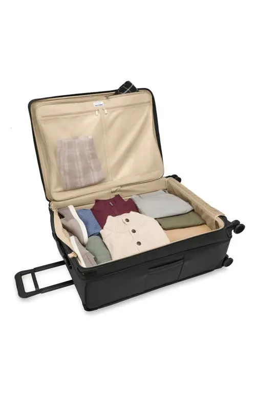 Briggs & Riley Extra Large Expandable Spinner Suitcase - Black