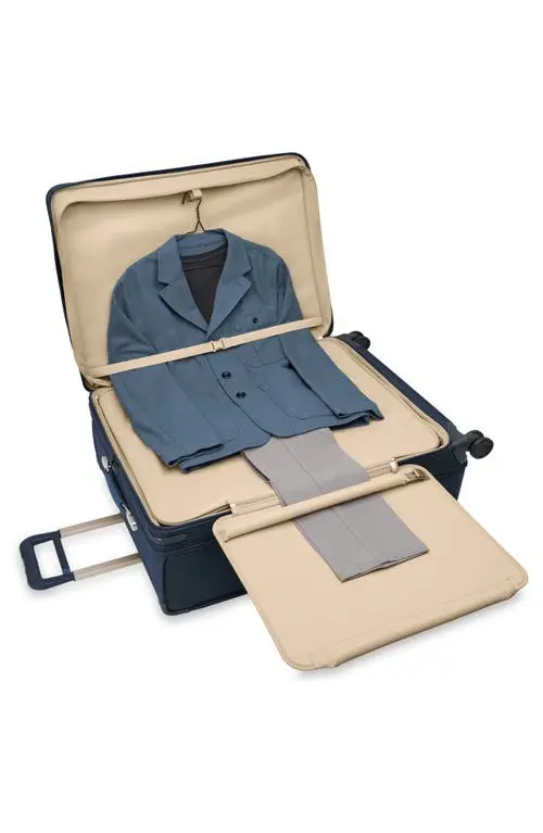 Briggs & Riley Extra Large Expandable Spinner Suitcase - Navy