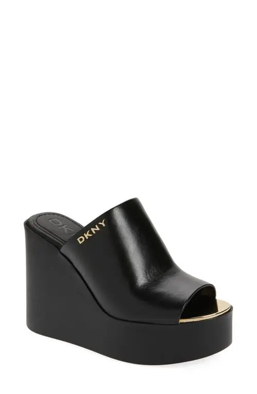 Dkny Platform Wedge Sandal
