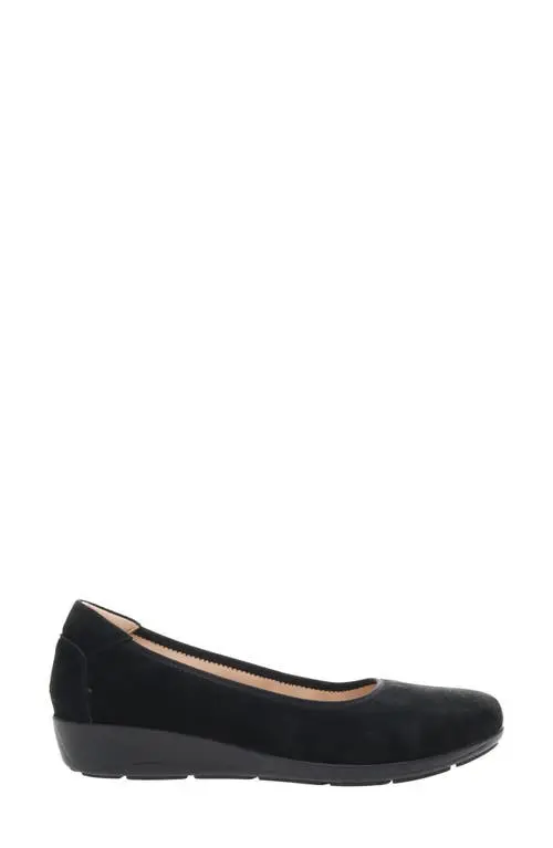 PROPET Yara Wedge Slip-on - Black Suede