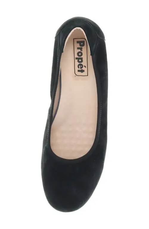 PROPET Yara Wedge Slip-on - Black Suede