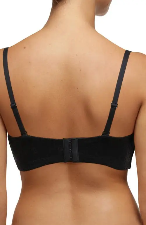 Chantelle Norah Padded Strapless Underwire Bra - Black