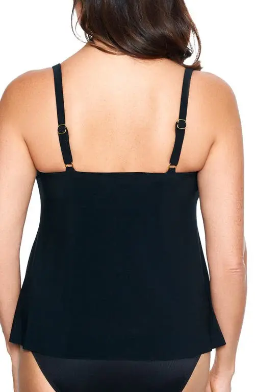 Miraclesuit Razzle Dazzle Zing Tankini Swim Top