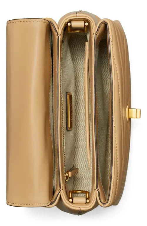 Tory Burch Kira Chevron Quilted Leather Satchel