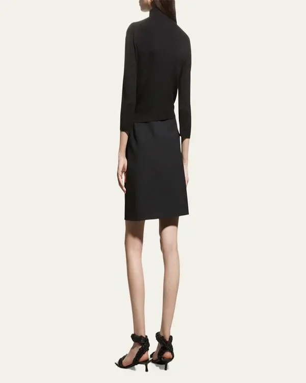 Lafayette 148 New York Cropped Open-front Cardigan - Black