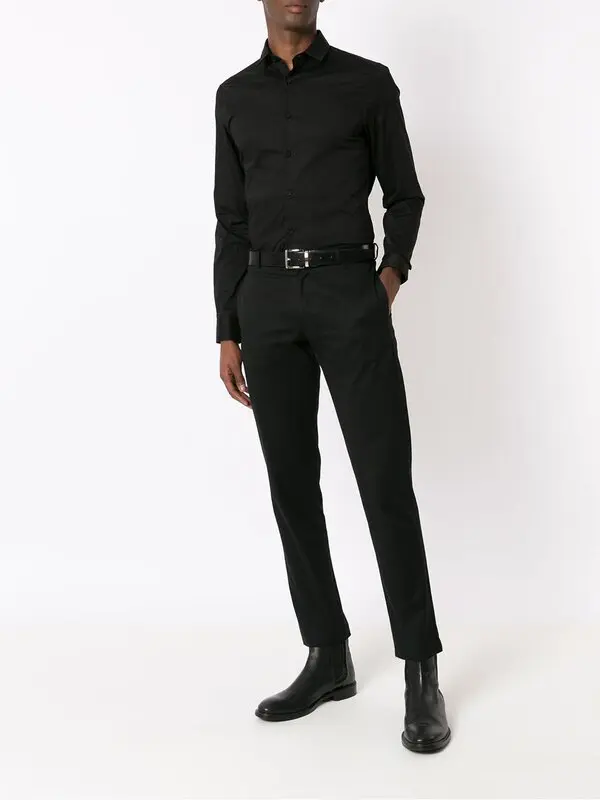 Armani Exchange Button-front Shirt - Black