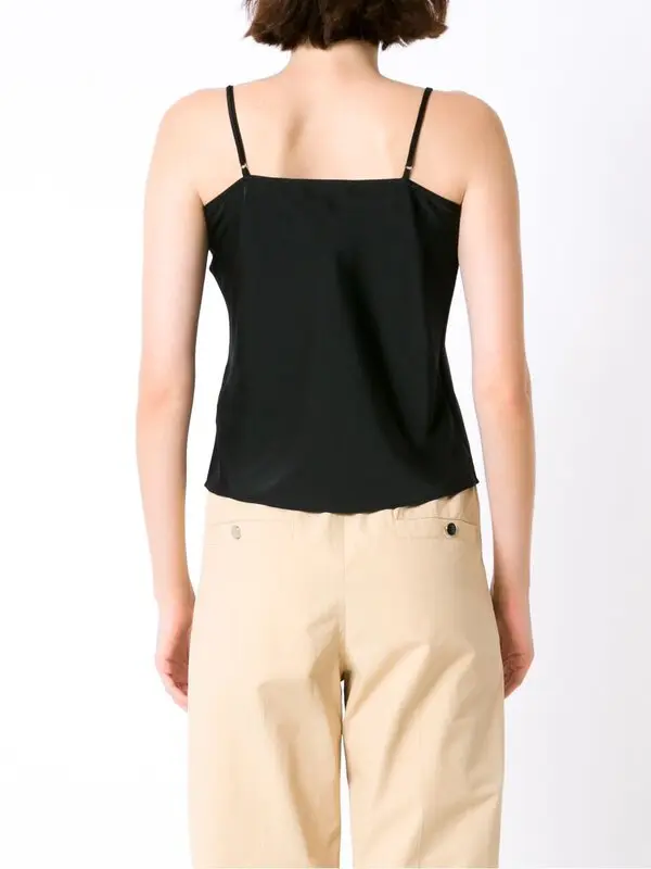 Armani Exchange Spaghetti-strap Tank Top - Black