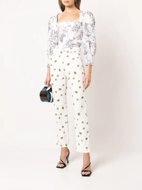 REFORMATION Mixed Emotions High-rise Straight Jeans