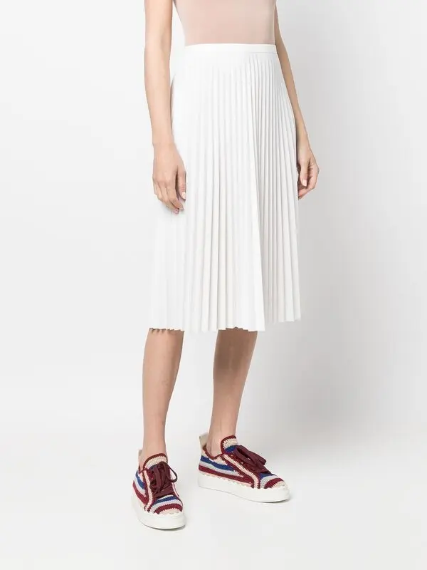 Lacoste Fully-pleated Midi-skirt