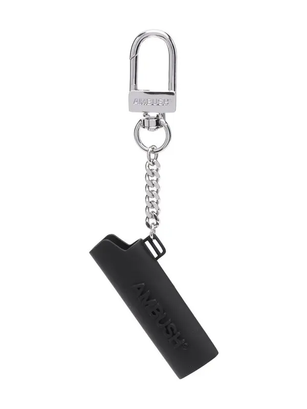AMBUSH Lighter Case Brass Keychain - Black