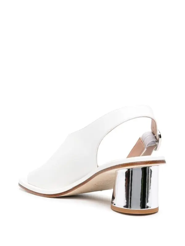 SCAROSSO Jill Leather Slingback Sandals