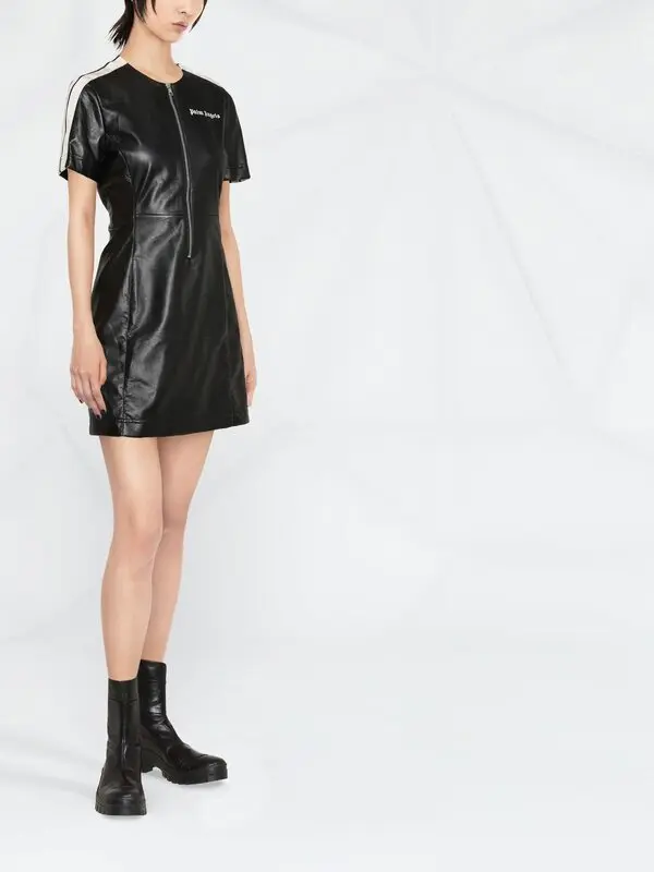 Palm Angels Side-stripe Mini Dress