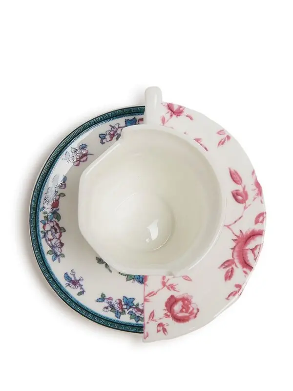 SELETTI Hybrid Leonia Coffee Cup With Saucer