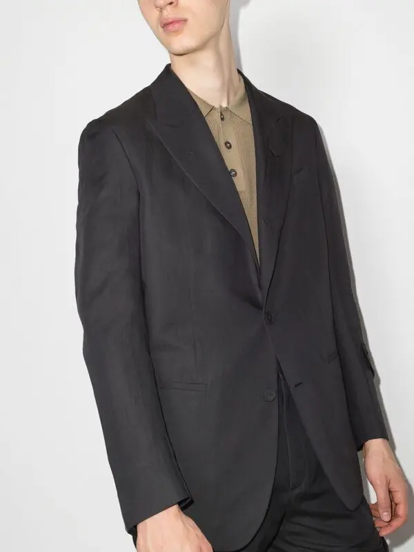 Fendi Peak-lapel Single-breasted Blazer