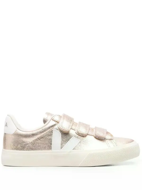 VEJA Recife Metallic Touch-strap Sneakers