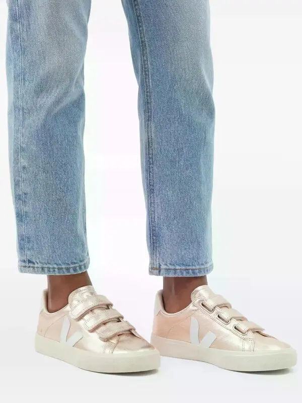 VEJA Recife Metallic Touch-strap Sneakers