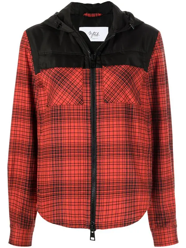 Aztech Mountain Loge Peak Hoodie - Red