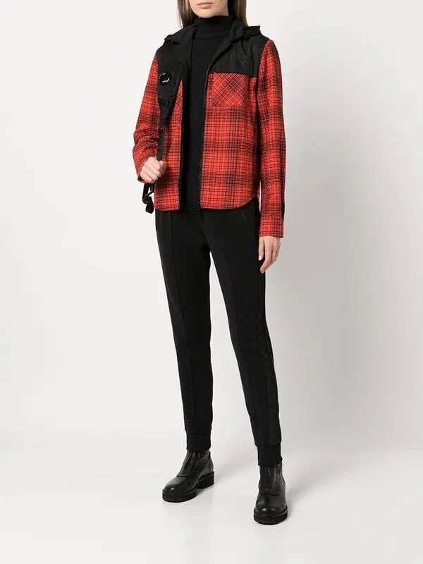 Aztech Mountain Loge Peak Hoodie - Red