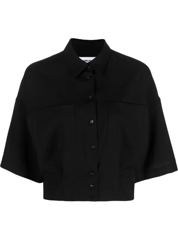 AMBUSH Cropped Cotton Shirt