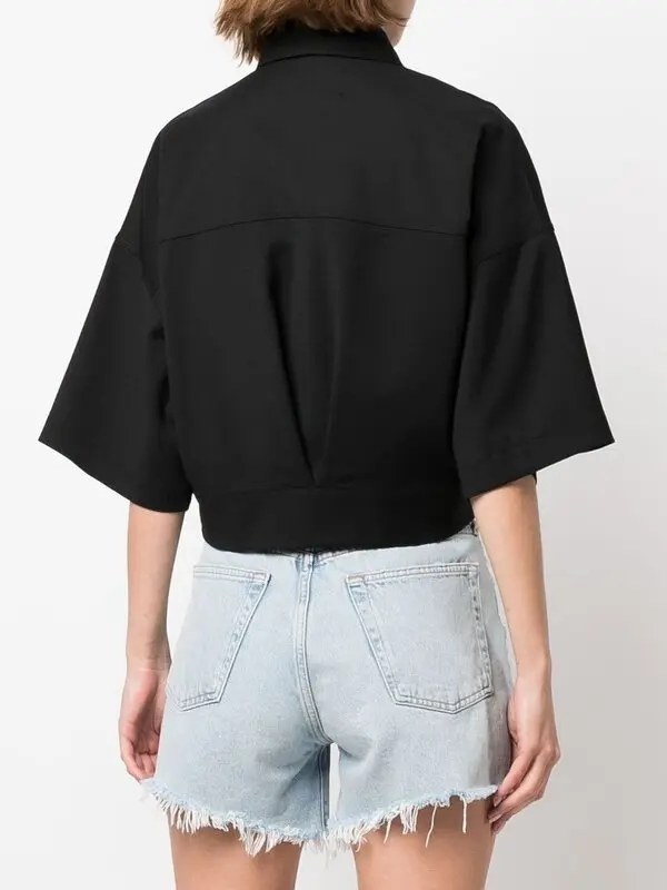 AMBUSH Cropped Cotton Shirt