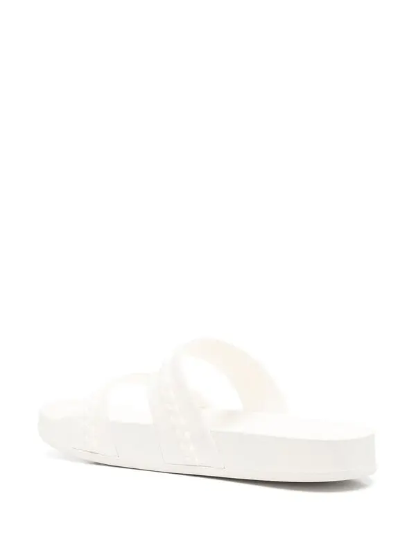 ANCIENT GREEK SANDALS Meli Slides - White