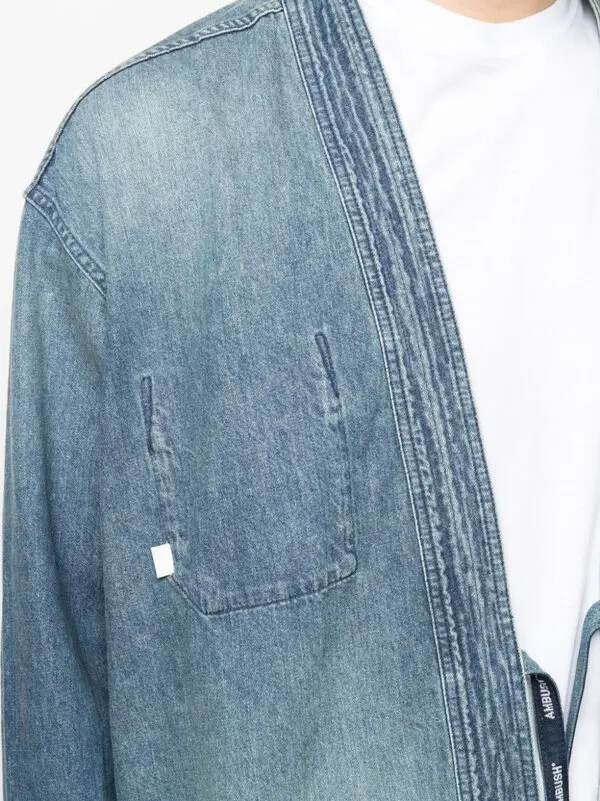 AMBUSH Tie-fastening Denim Jacket