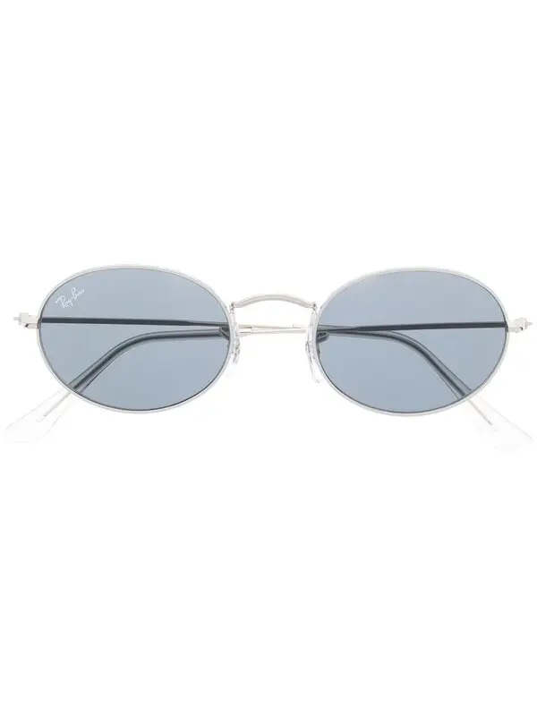 Ray-ban Round Frame Sunglasses - Silver