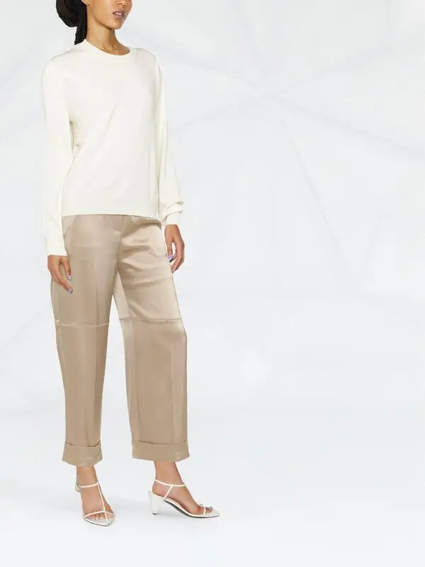 JIL SANDER Roll-neck Virgin Wool Jumper