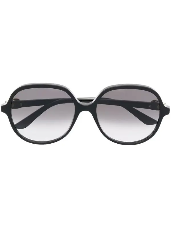 CARTIER Oversized-frame Sunglasses - Black