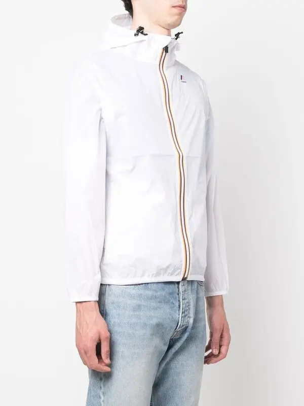 K-WAY Le Vrai Claude Hooded Jacket - White