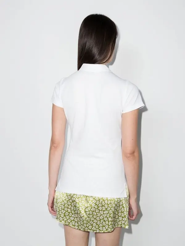 Polo Ralph Lauren Embroidered Logo Polo Shirt - White