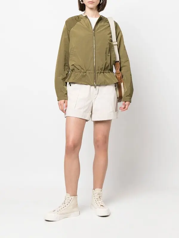 Woolrich Zipped Round-neck Jacket - Green