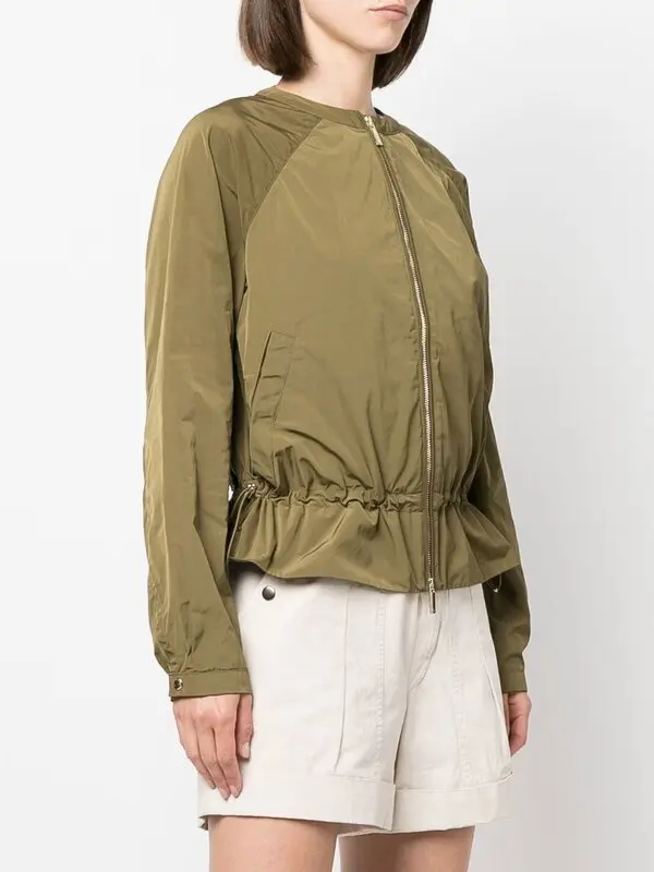Woolrich Zipped Round-neck Jacket - Green