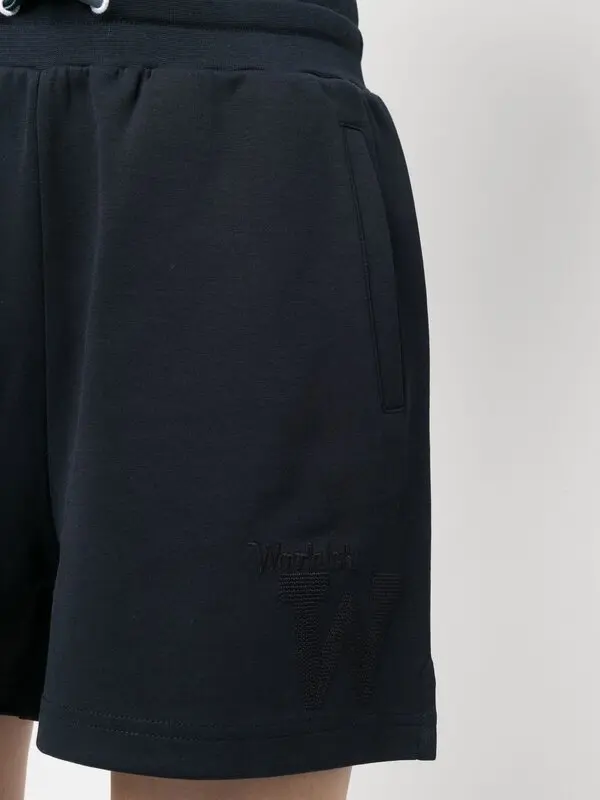 Woolrich Drawstring Track Shorts - Blue
