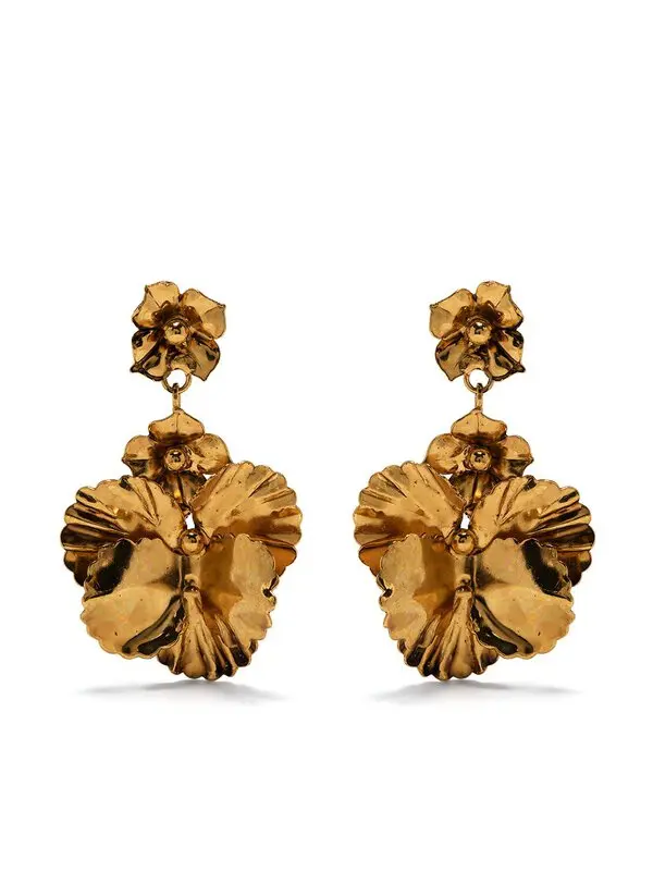 JENNIFER BEHR Samara Drop Earrings - Gold