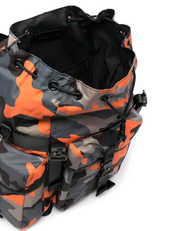 Dsquared2 Ceresio 9 Camouflage-print Backpack