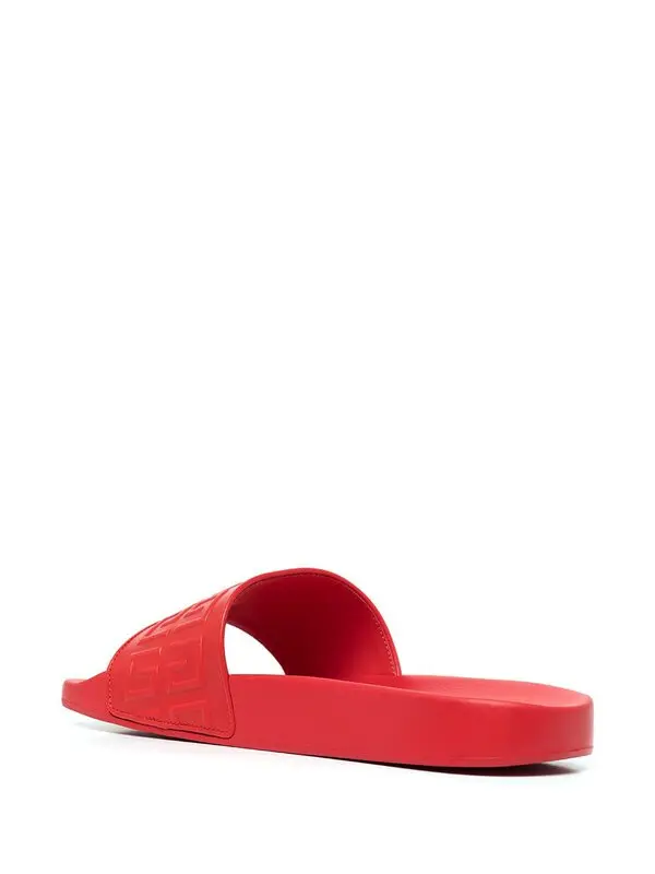 Givenchy 4g Embossed Slides
