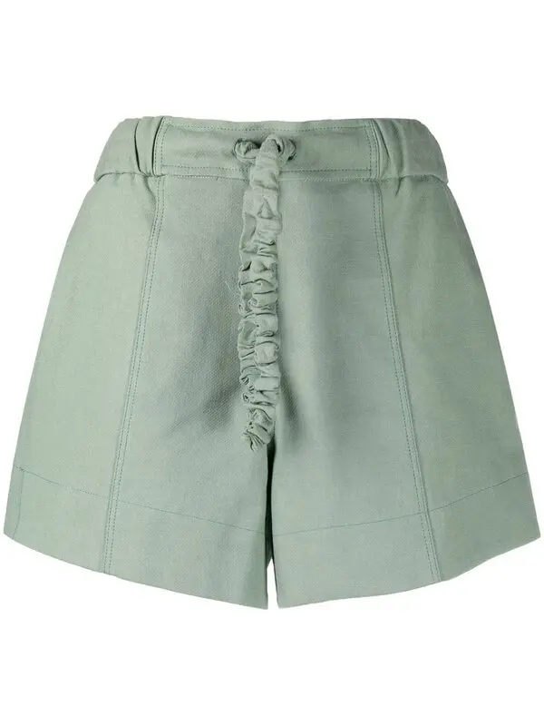 GANNI Drawstring Suiting Shorts
