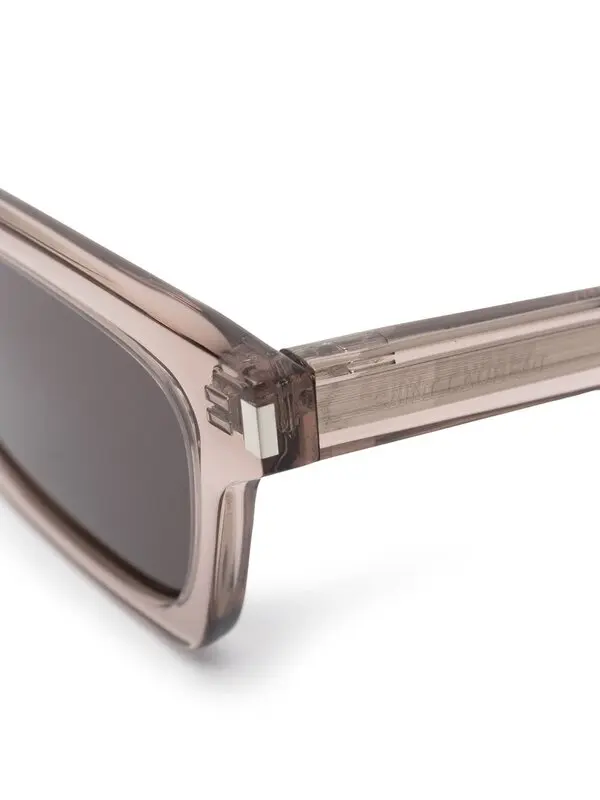 Saint Laurent Betty Square-frame Sunglasses - Brown