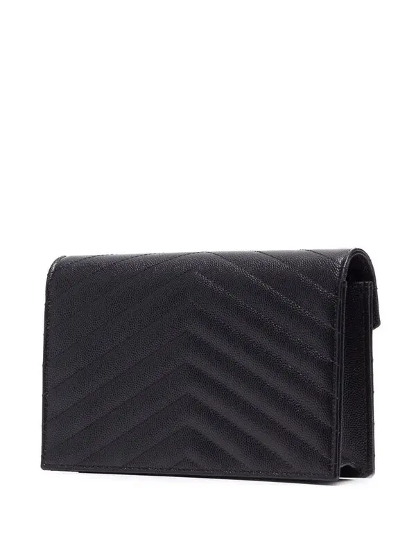 Saint Laurent Monogram Chain Wallet Crossbody Bag