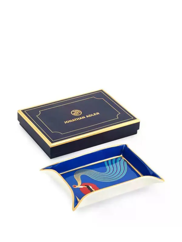 Jonathan Adler Graphic-print Valet Tray