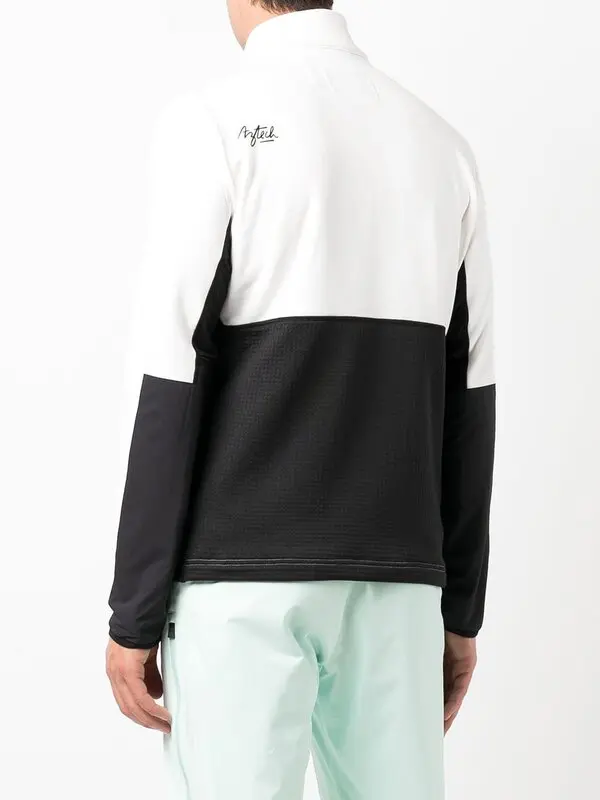 Aztech Mountain Colour-block Zipped Vest - Black