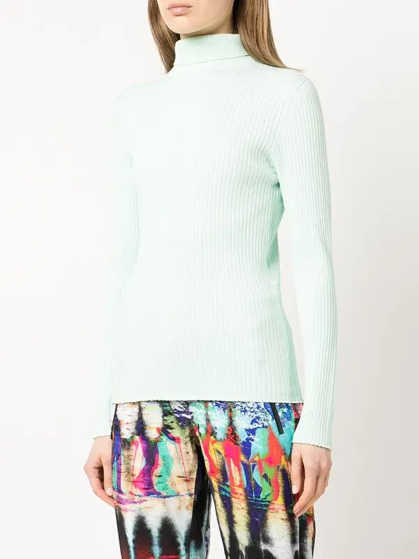 Aztech Mountain El Paradiso Roll Neck Sweater - Blue
